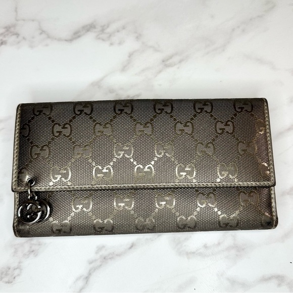 Gucci | Bags | Gucci Long Leather Wallet | Poshmark